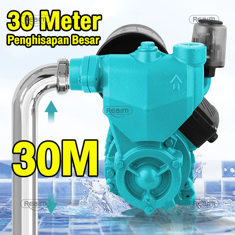 Jual Pompa air Otomatis 40 L/min 250W Pompa sumur dangkal Total Head ...