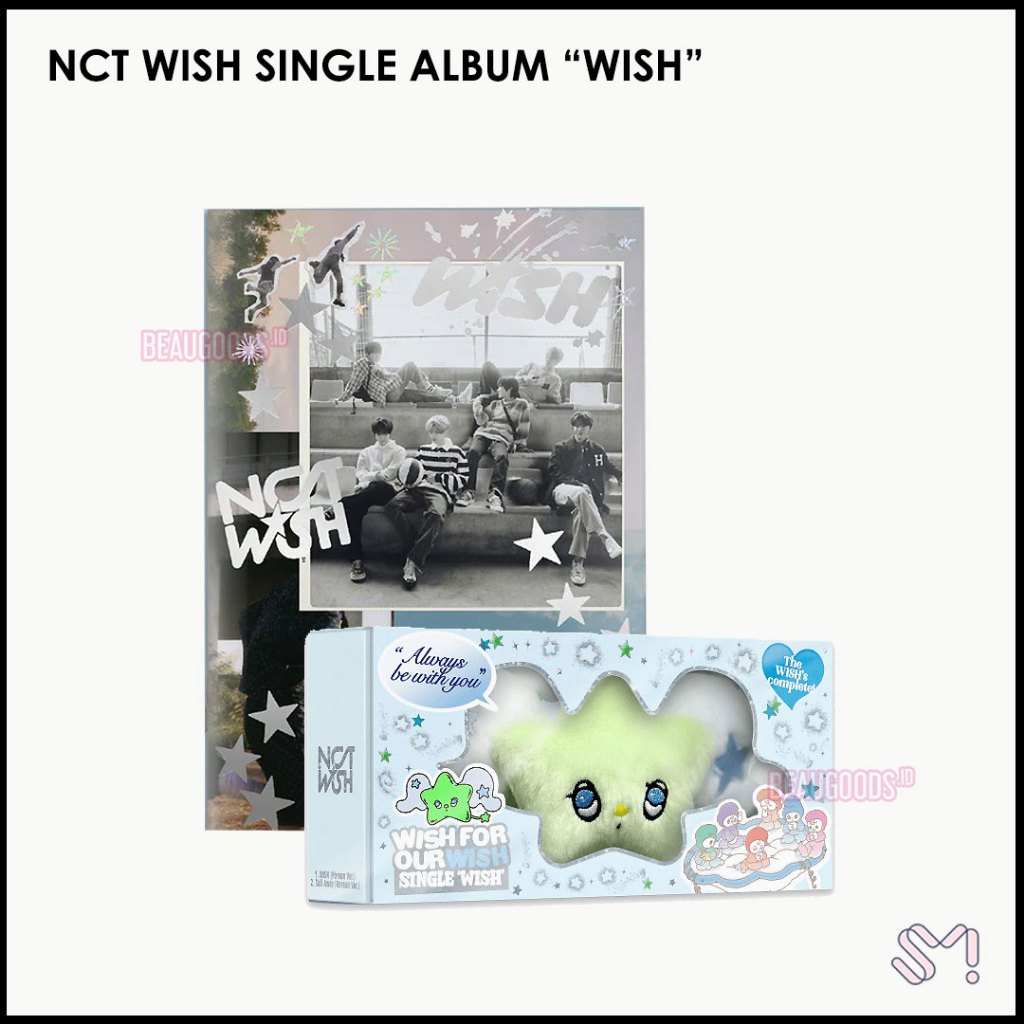 Jual NCT WISH Single - Wish - Photobook with Lucky Draw Benefit / Wichu Ver | Shopee Indonesia