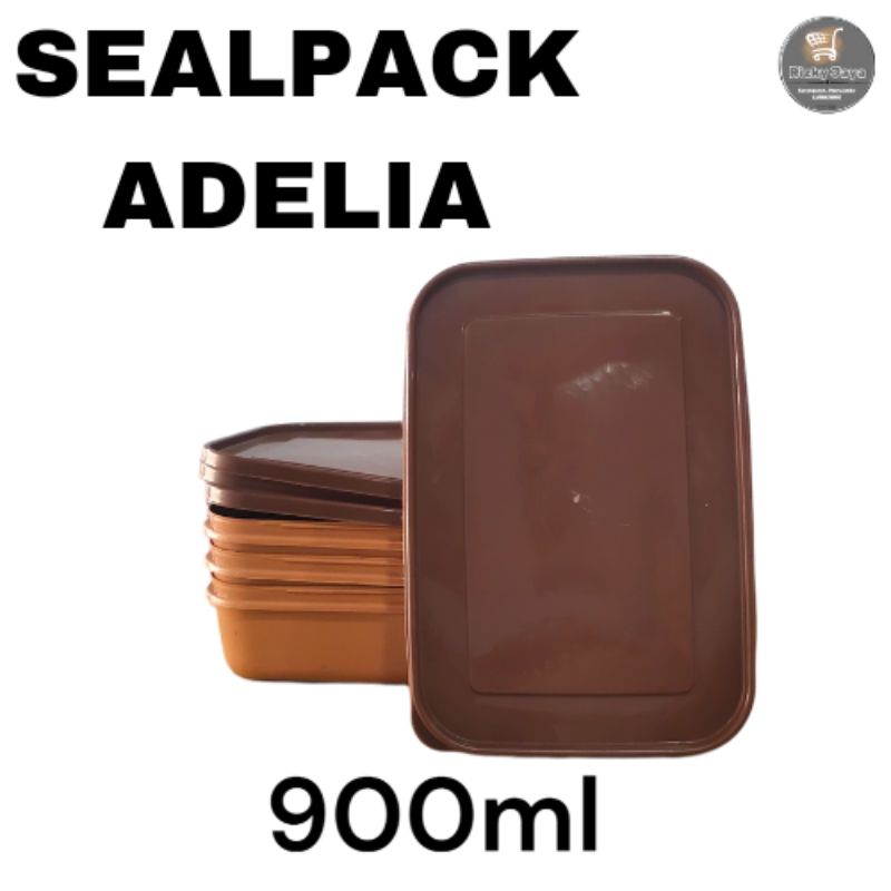 Jual TEMPAT MAKANAN/TEMPAT KUE PERSEGI PANJANG/SEALPACK ADELIA/BOX ...