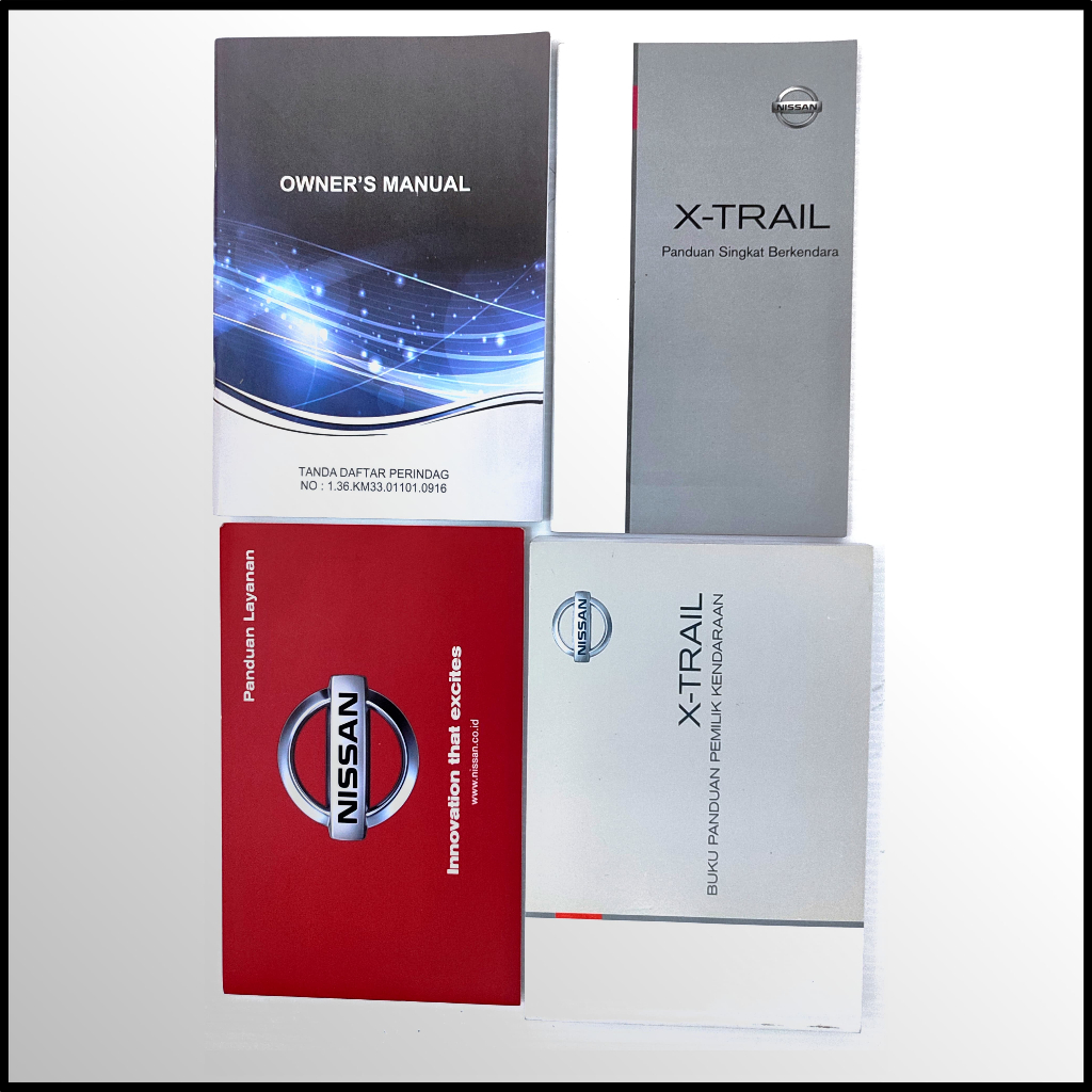 Jual Buku Mobil Nissan - Buku Panduan - Buku Manual Mobil Nissan X ...