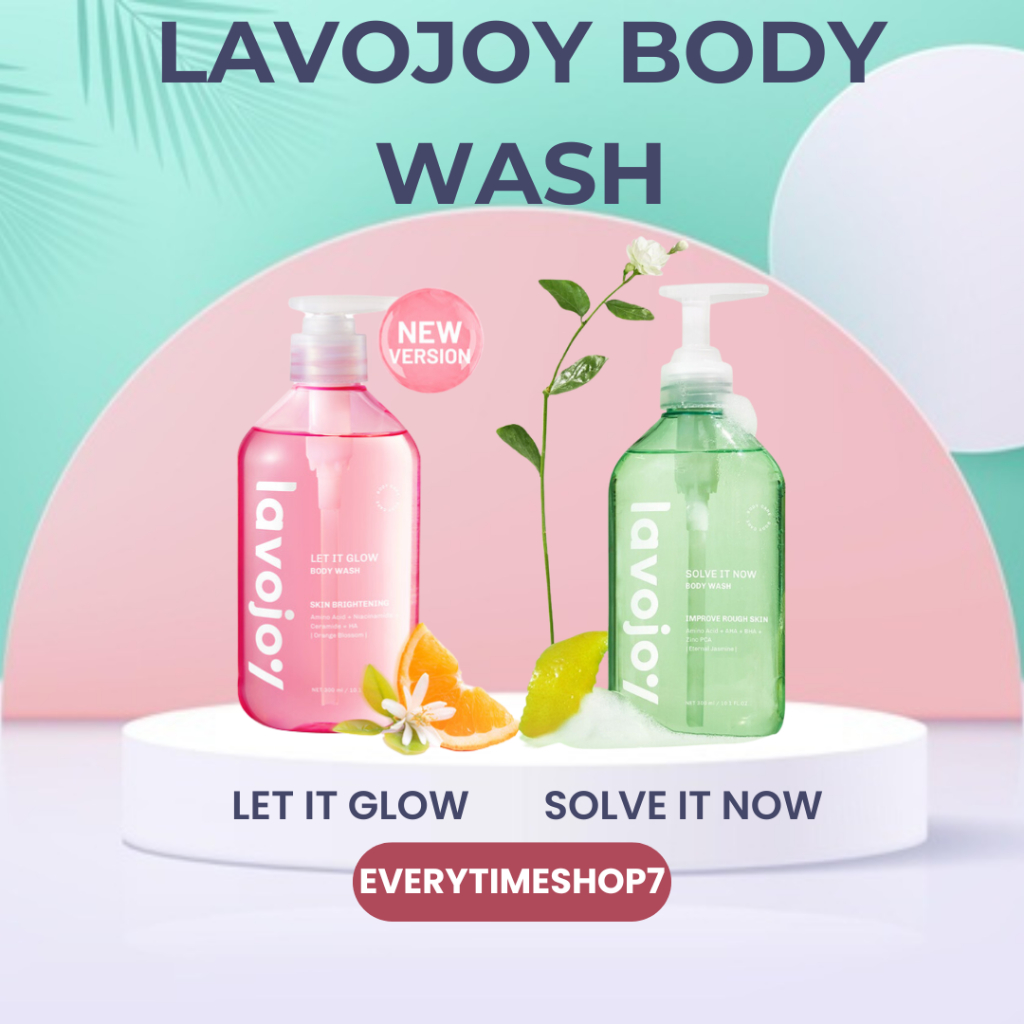Jual Lavojoy Let It Glow / Lavojoy Solve It Now Body Wash Skin ...