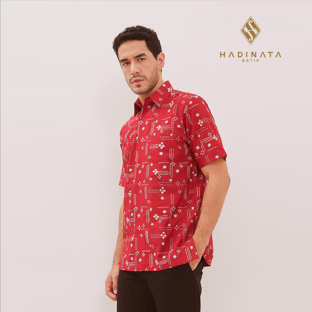 Jual Signature Hadinata Batik Premium Kemeja Batik Pria Lengan Pendek ...