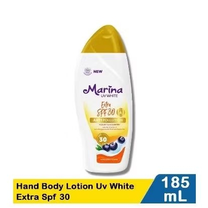 Jual marina hand body spf30 185ml | Shopee Indonesia