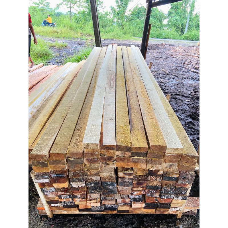 Jual kayu balok / galar 5x10x400 kualitas standar proyek ( minimal ...