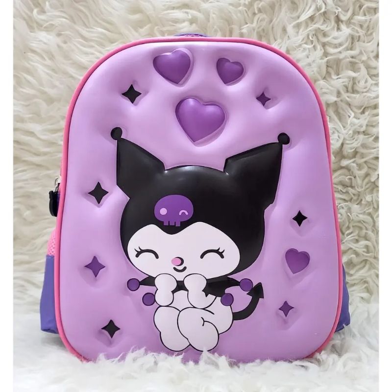 Jual TAS RANSEL ANAK SEKOLAH BACK PACK ANAK UK TK MOTIF KUROMI CINAMOROLL MELODY | Shopee Indonesia