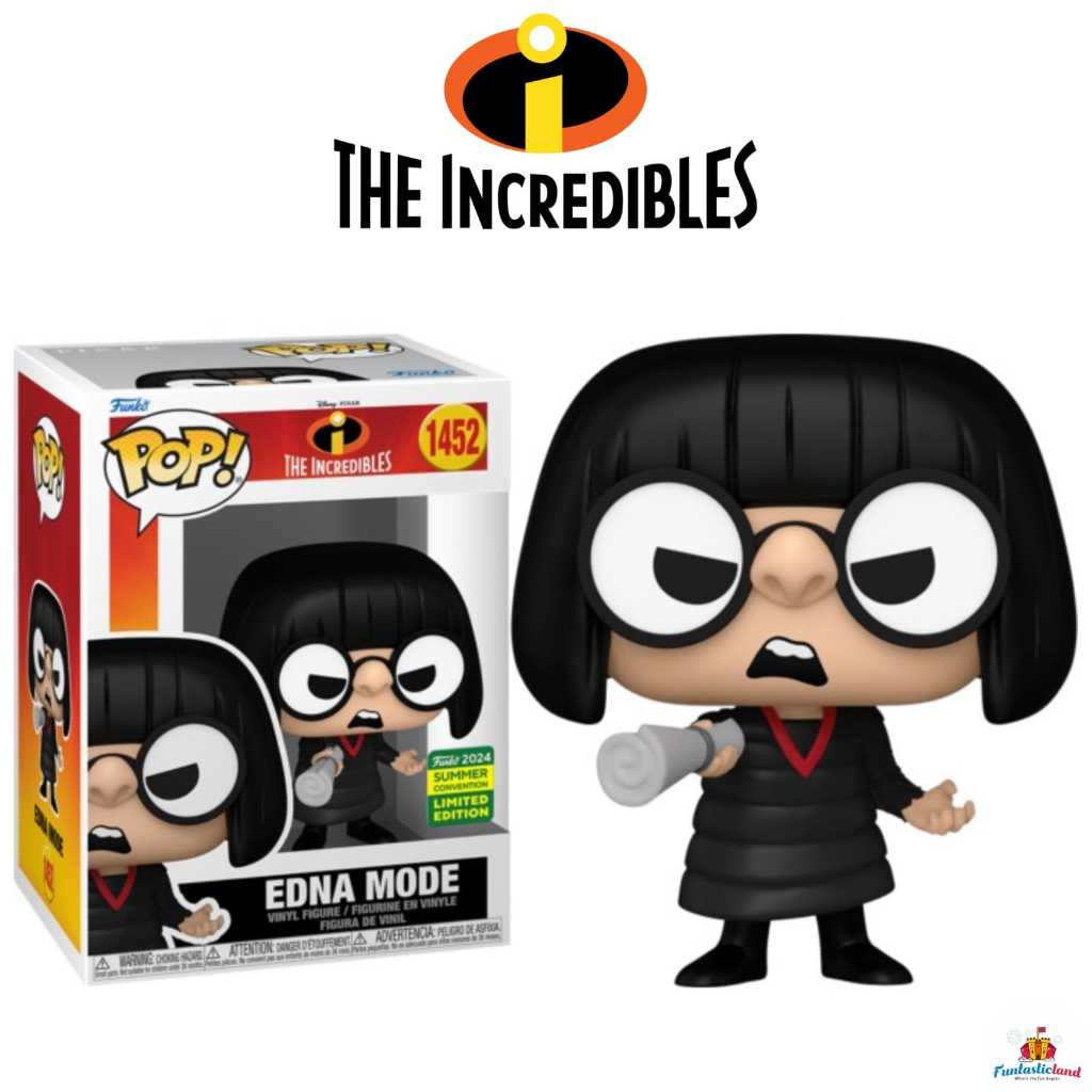 Jual Funko POP! The Incredibles - Edna Mode (2024 Summer Convention ...