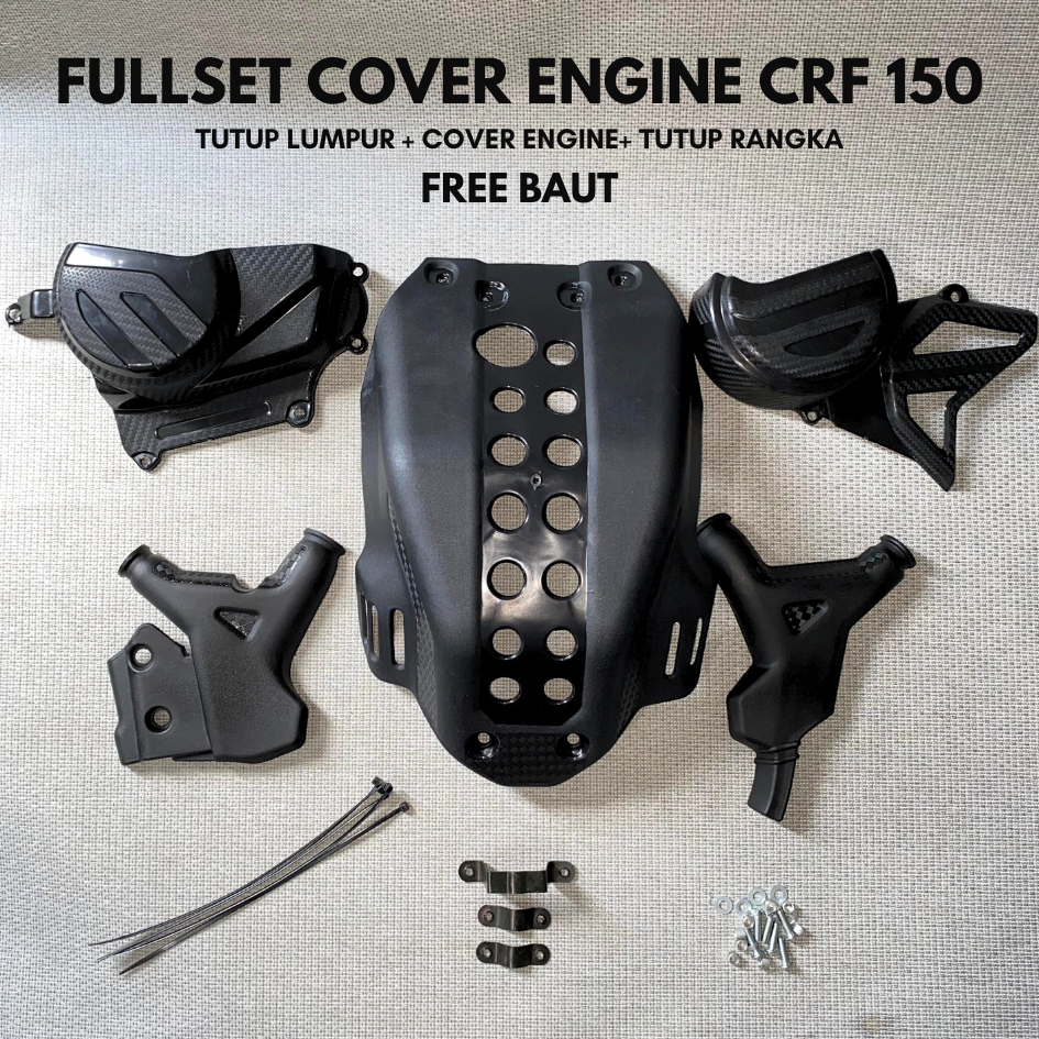 Jual Grosir-tutup mesin crf 150l tutup lumpur crf 150 l / engine guard ...