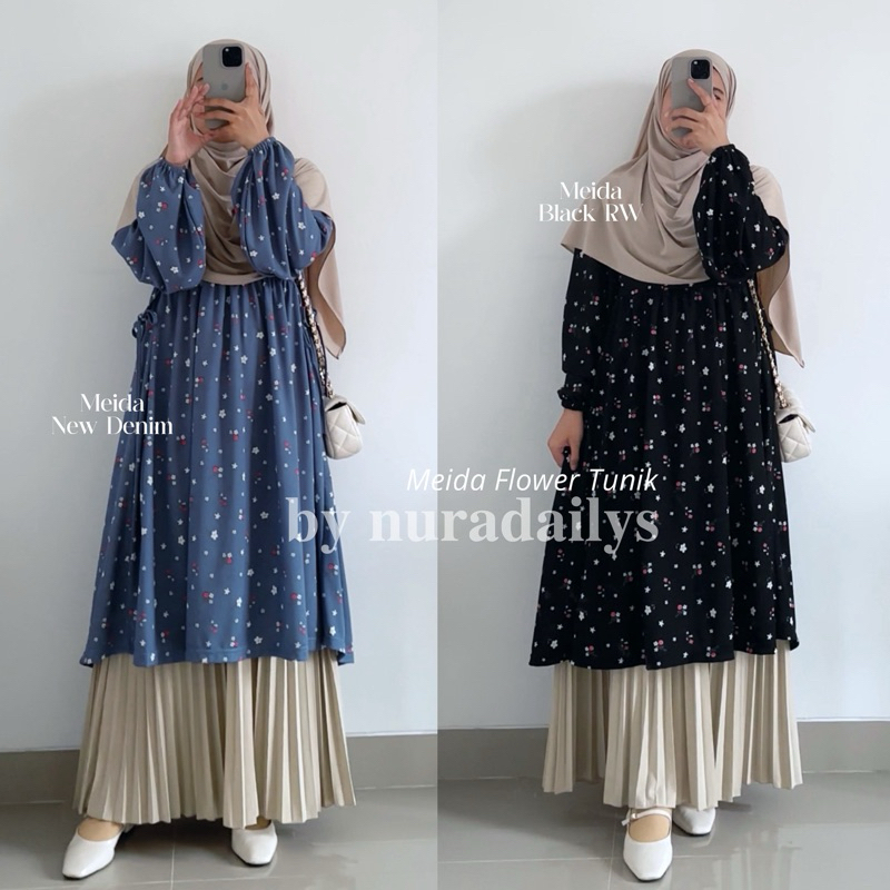 Jual Meida Flower Tunik (Tunik Saja) | Shopee Indonesia