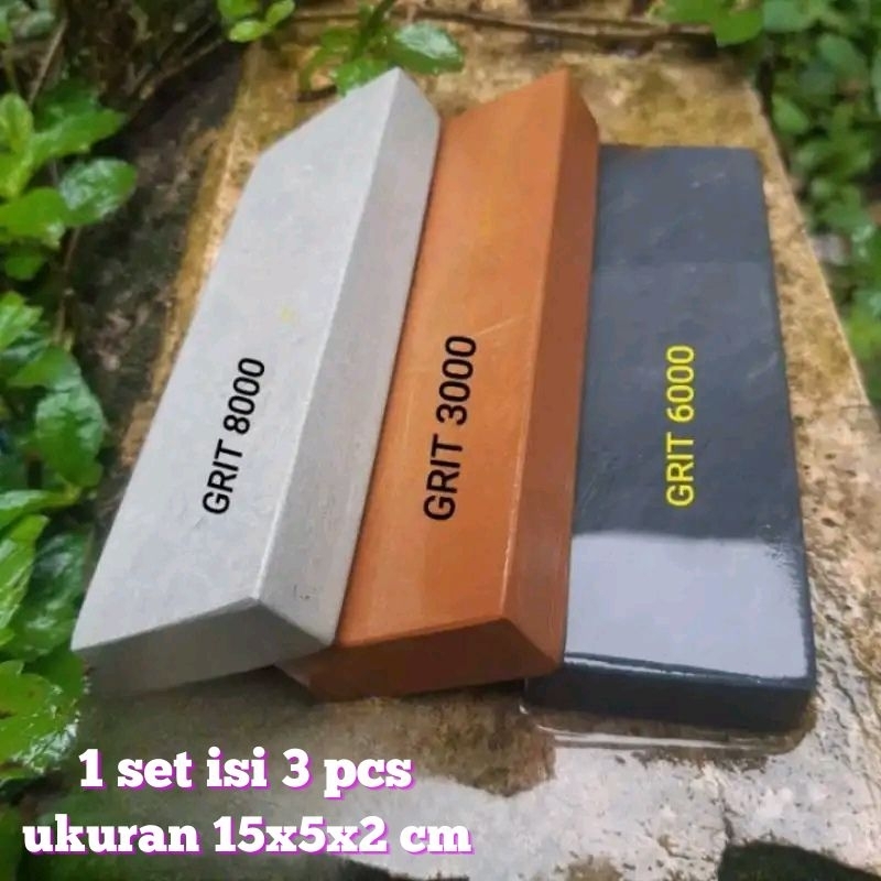 Jual Batu Asah Pengasah Asahan Pisau Gunting Asli Alam Uk 15x5x2 Satu ...