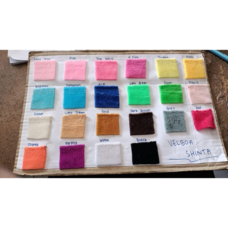 Jual Kain velboa meteran 155x30cm | Shopee Indonesia