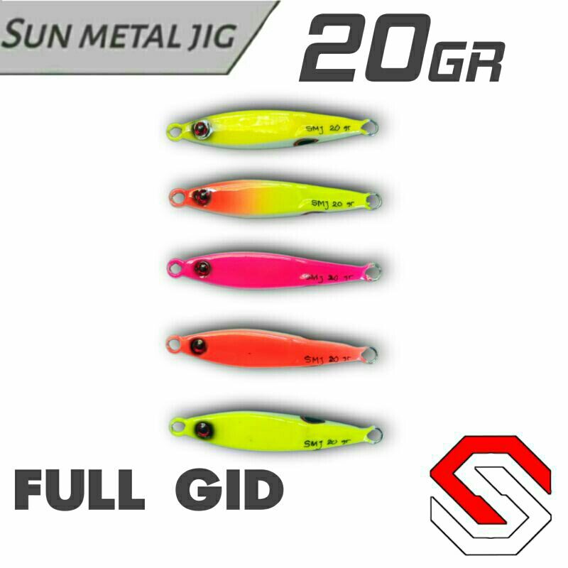 Jual mikro jig 20 gram/metal jig 20 gram/20gr/20g/metal jig full gid/ metal jig angel killer ...