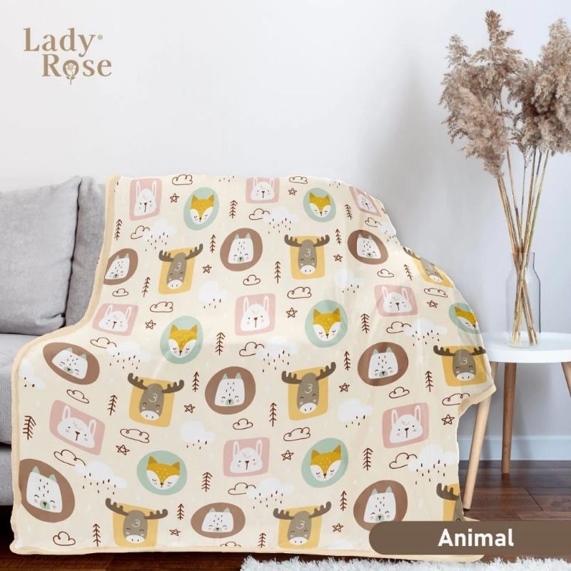 Jual Selimut Bulu Blanket LADYROSE BLANKET 160x200 100% Original Asli ...