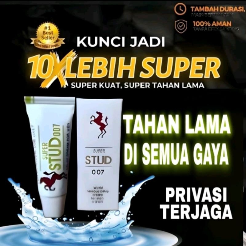 Jual STUD 007 ORIGINAL CREM OLES 100% HERBAL PRIA | Shopee Indonesia