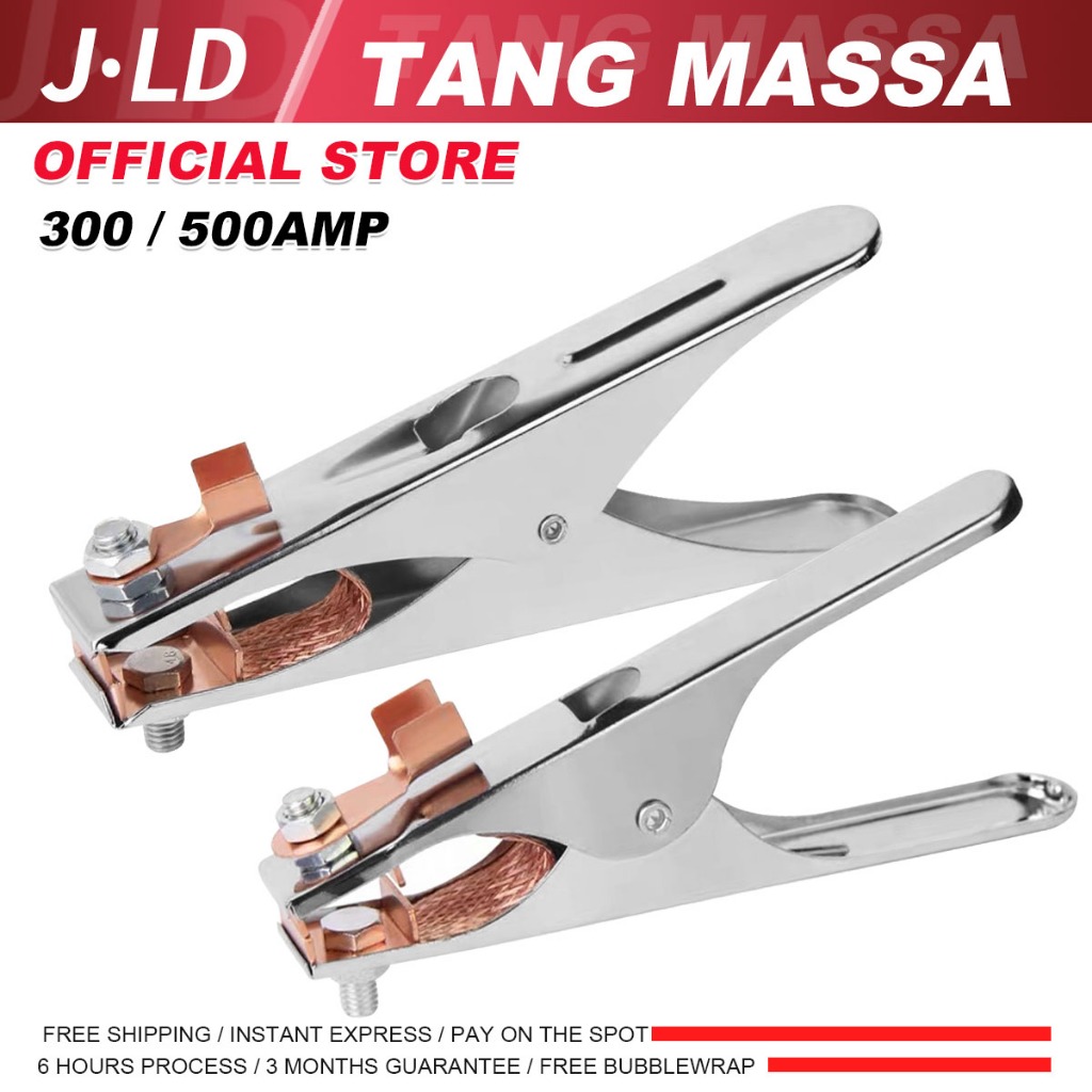 Jual JLD Tang Massa 300/500Amp Welding Ground Earth Clamp Untuk Mesin ...