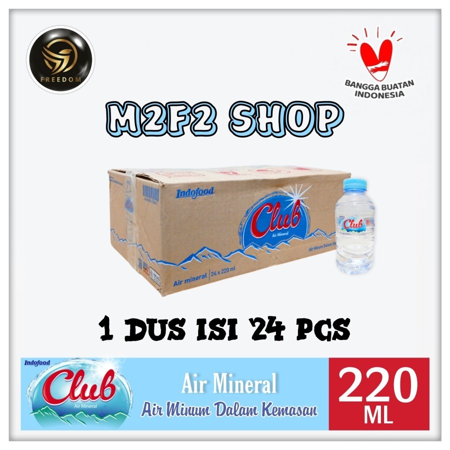 Jual Air Mineral Club Baby Mini Botol Plastik Pet - 220 ml (Kemasan ...