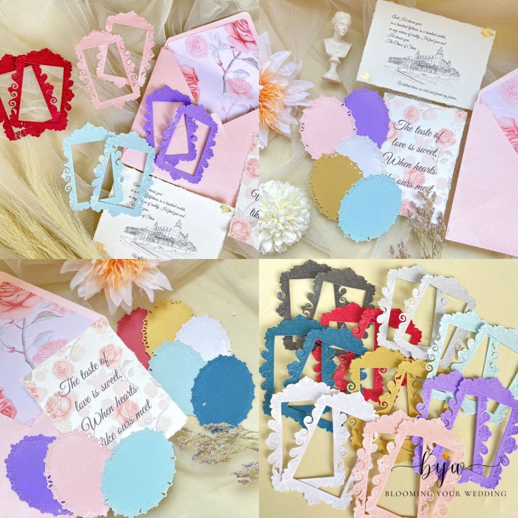 Jual paper art bingkai pigura vintagepaper art deco decor renda doily ...