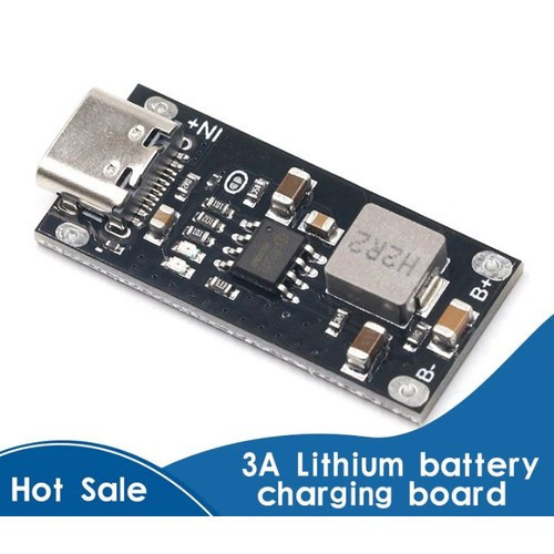 Jual modul charger type C 3A modul charge baterai lihtium ion 3.7v ...