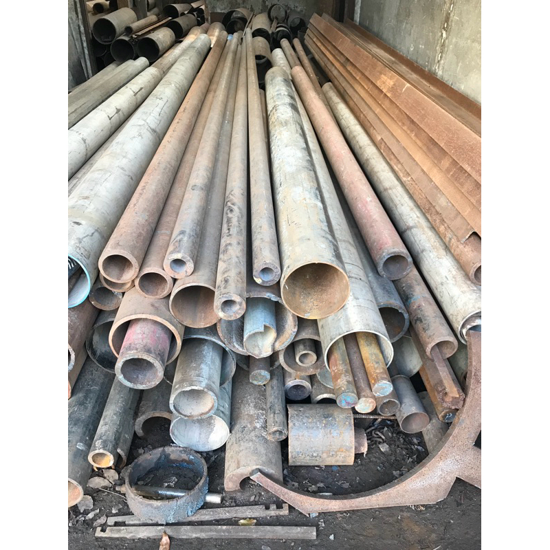 Jual pipa besi carbon steel sch 20 sch 40 segala jenis ukuran inchi inch panjang | Shopee Indonesia