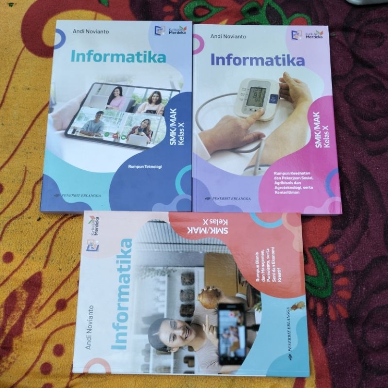 Jual ORIGINAL BUKU INFORMATIKA RUMPUN TEKNOLOGI RUMPUN BISNIS DAN MANAJEMEN RUMPUN KESEHATAN DAN ...