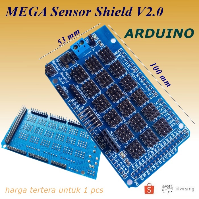 Jual MEGA Sensor Shield V2.0 Arduino Compatible | Shopee Indonesia