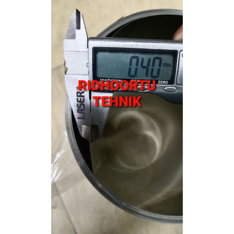 Jual SHIEM PLAT STAINLESS 304 0.4MM X 300MM X 2000MM | Shopee Indonesia