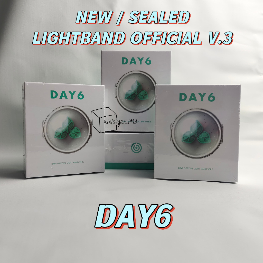 Jual [ SPLITPAY BISA | READY STOCK SEALED NEW OFFICIAL ] LIGHT BAND DAY6 Version 3 ( Lightstick ...