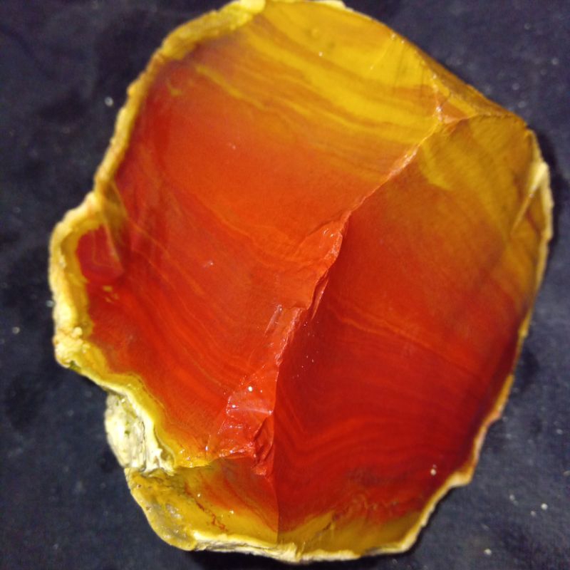 Jual Natural Batu Chalcedony Sulaiman Motif HQ | Shopee Indonesia