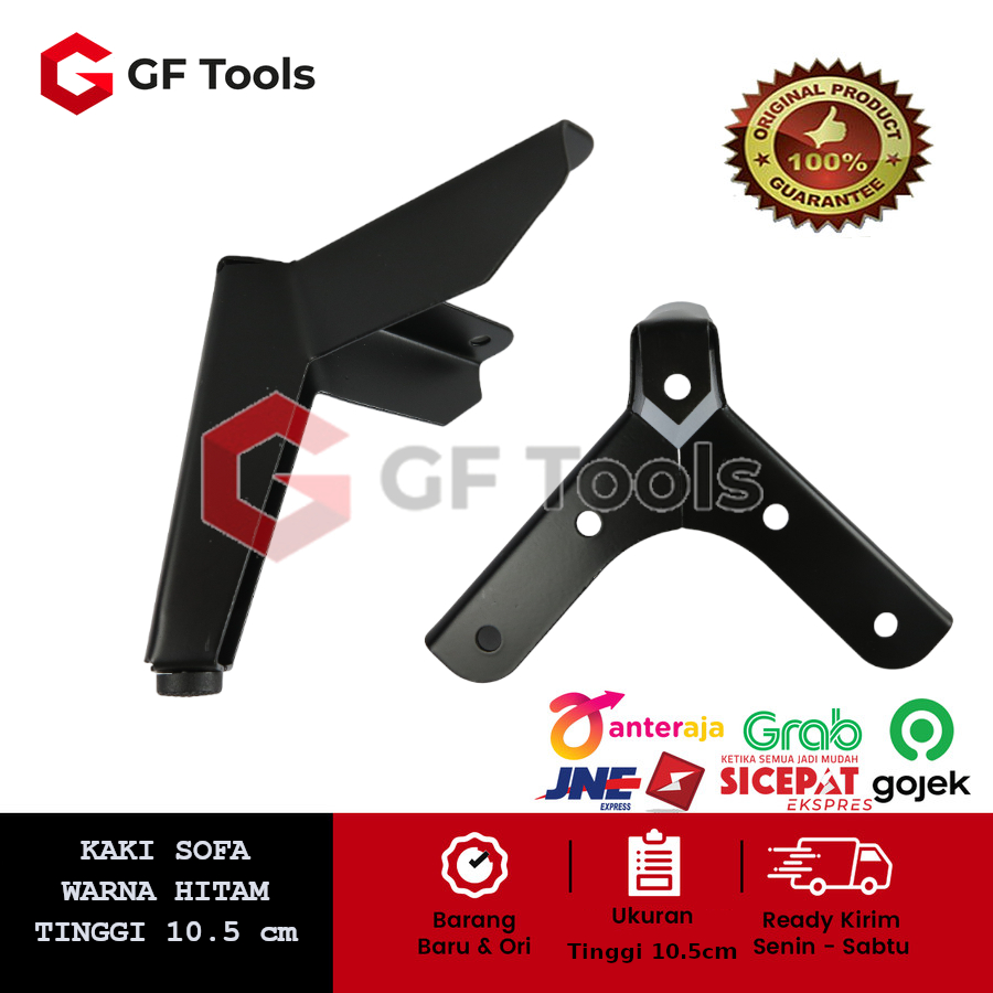 Jual Kaki Sofa Besi Model T Siku 10cm Black Kaki Kursi Furniture Model ...