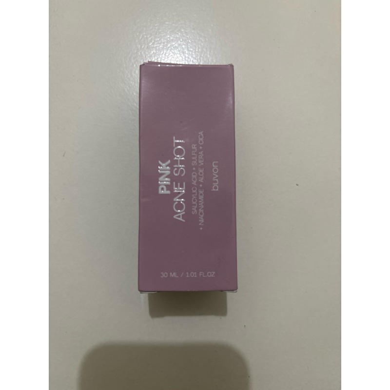 Jual Pink Acne Shot buvon Preloved | Shopee Indonesia