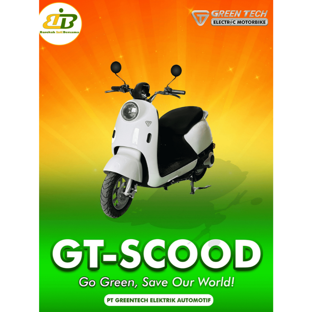 Jual Motor listrik subsidi Greentech type GT Scood (OTR Semarang ...