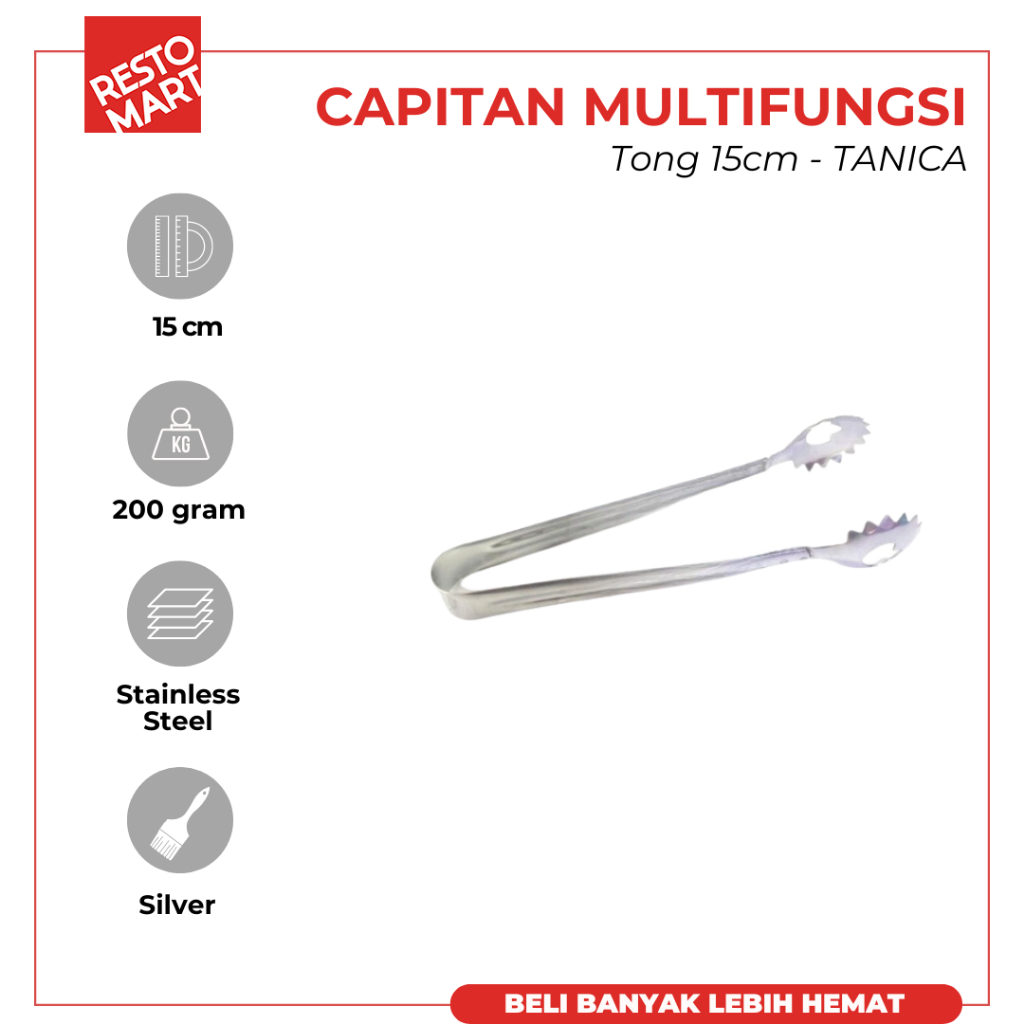 Jual Capitan Multifungsi / Capitan Makanan / Tong 15 cm TANICA ...