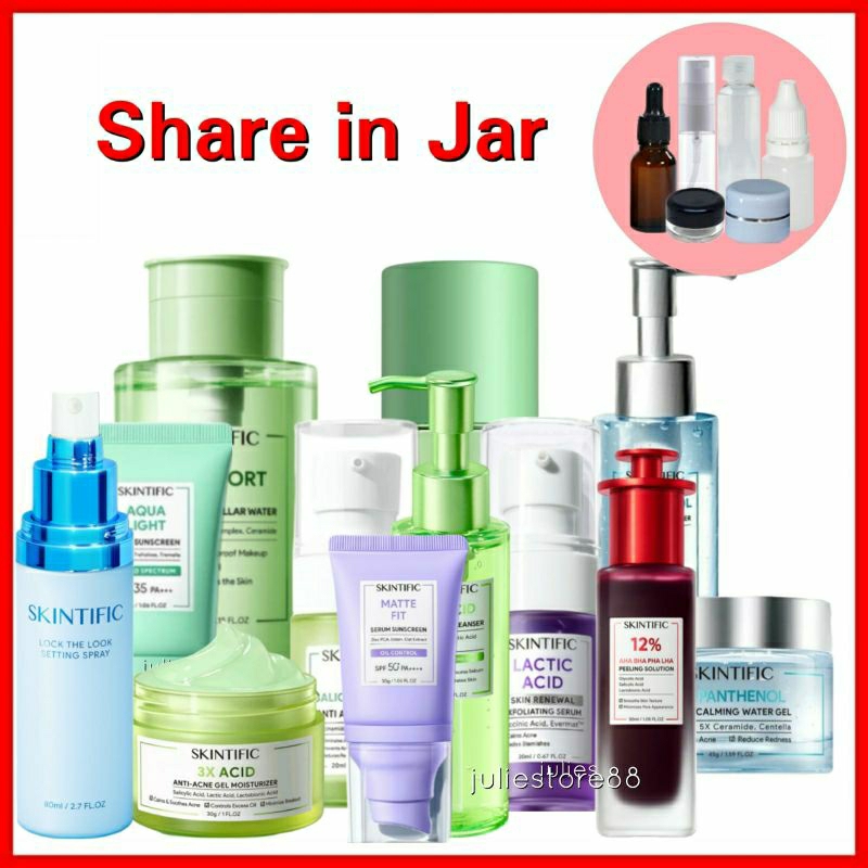 Jual (SHARE IN JAR) SKTFC 12% Acid Peeling Matte Sunscreen Setting ...