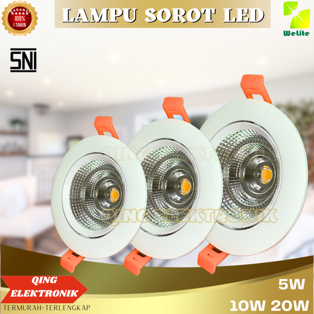 Jual Lampu Sorot Cob LED Spot Downlight Lampu Ceiling Cob Lampu ...
