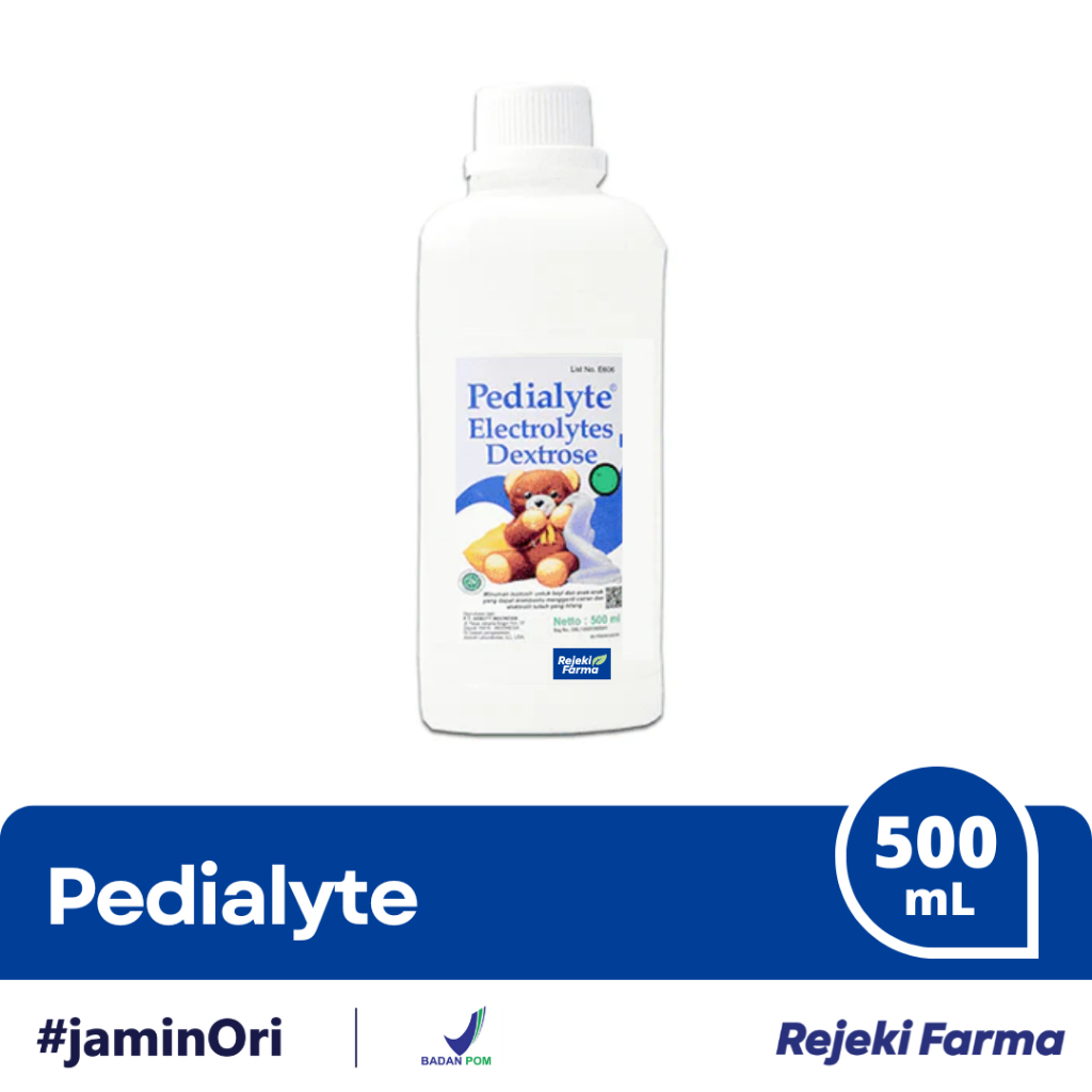 Jual Pedialyte Electrolytes Dextrose 500 ml - Larutan Oralit Elektrolit ...