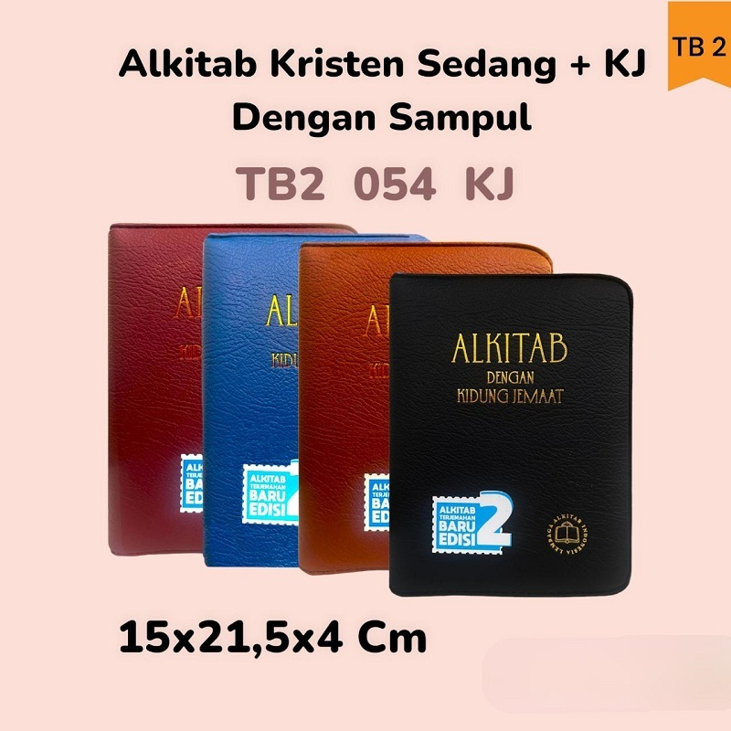Jual Alkitab Kristen dan Kidung Jemaat Sedang Lengkap Terjemahan Baru ...