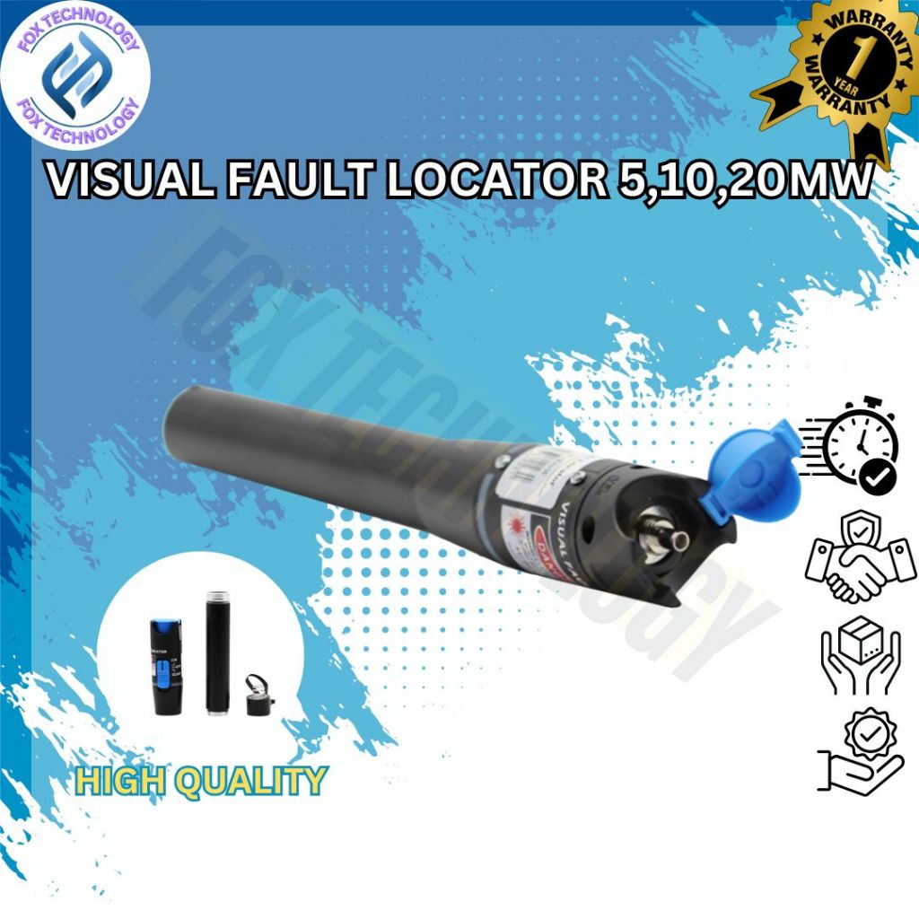 Jual [𝐇𝐈𝐆𝐇 𝐐𝐔𝐀𝐋𝐈𝐓𝐘] Visual Fault Locator 10mW VFL Laser Senter Fiber ...