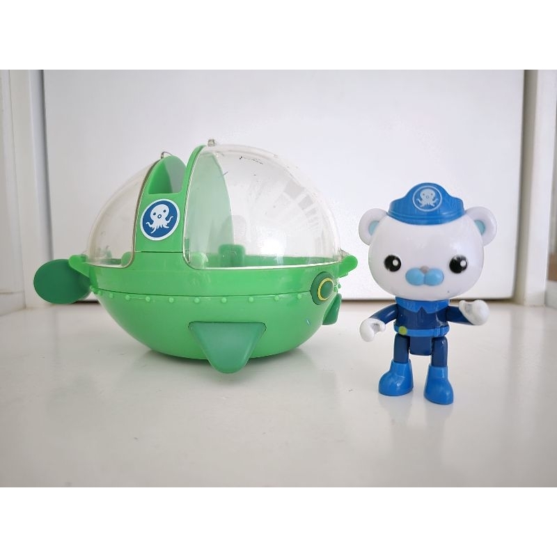 Jual Octonauts Gup E preloved by Mattel with Captain Barnacle | Shopee ...