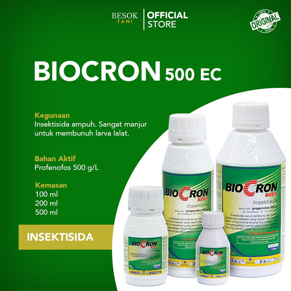 Jual BIOCRON 500 EC | Insektisida | Pengendali Hama Tanaman | Biotis ...