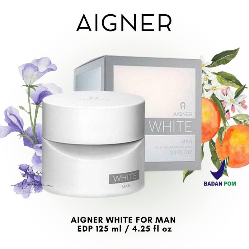 Jual Aigner White For Man EDT 125ml (Box Tester BPOM RI) | Shopee Indonesia