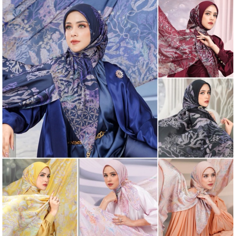 Jual BUTTONSCARVES MISOOL SERIES SERIES LASERCUT TITIK TIGA + PAKAI ...