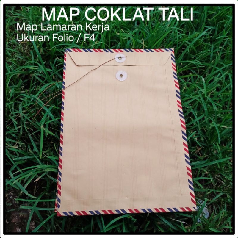 Jual Map Coklat Tali 310 / Amplop Coklat Tali 10 Lembar | Shopee Indonesia