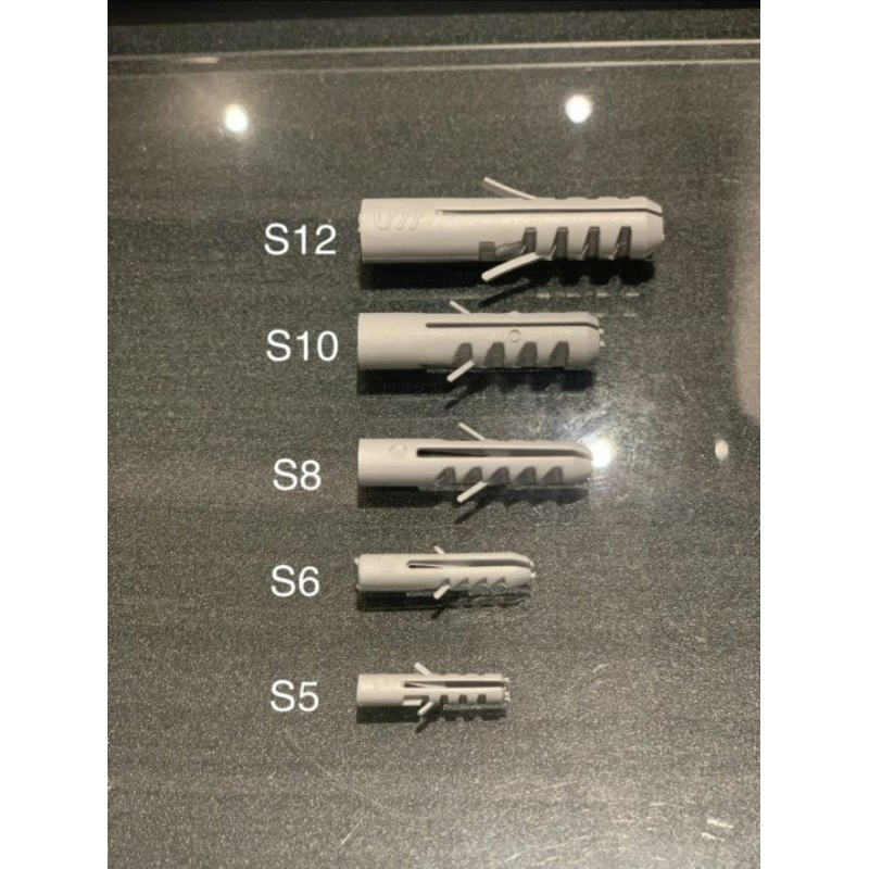 Jual Fiser Viser Penahan Sekrup S6 S8 Pengunci Skrup Tembok S 6 S 8 Dus Isi 100pcs | Shopee ...