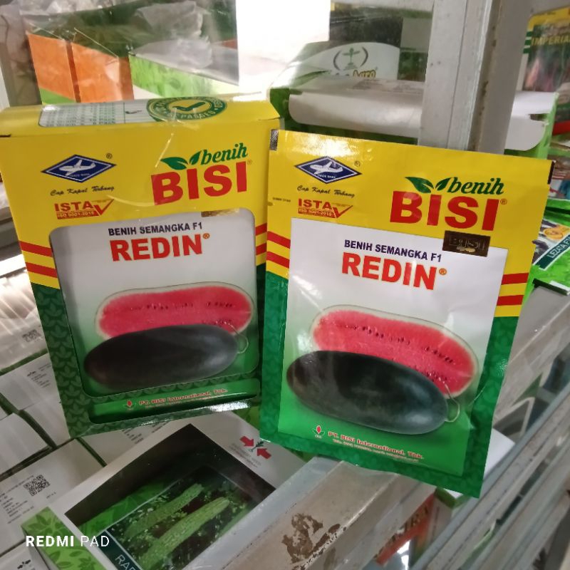 Jual Benih Semangka Redin F1 (Besar Jumbo kulit gelap) isi 20 Gram ...