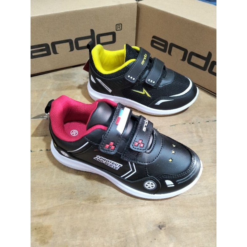Jual SEPATU SNEAKER ANDO ANAK TK DAN PAUD | Shopee Indonesia