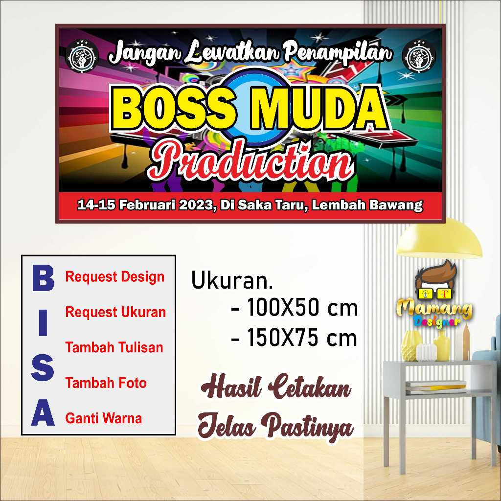 Jual Custom Banner Spanduk MMT Untuk Jasa Sound Sistem atau ...