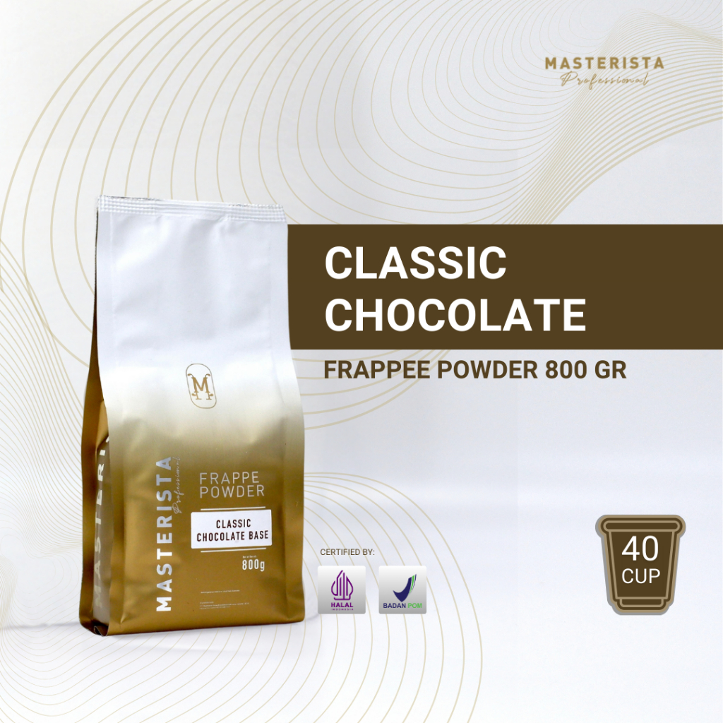 Jual Masterista Bubuk Minuman Classic Chocolate Base 800gr | Shopee ...