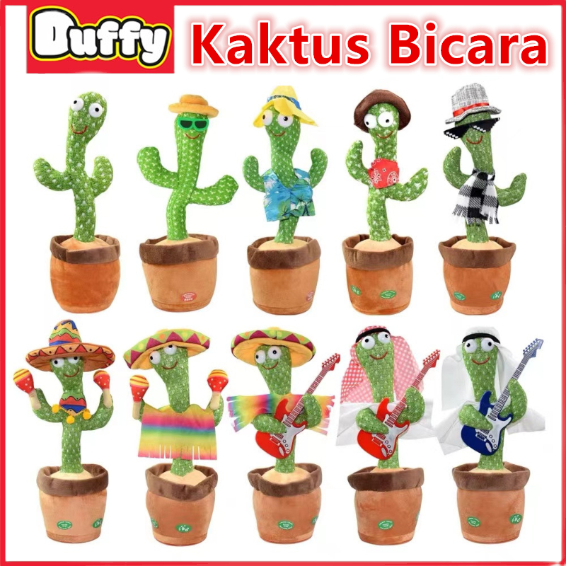 Jual Duffy Toys Mainan Boneka Kaktus Bergoyang dan Bicara / Kaktus ...