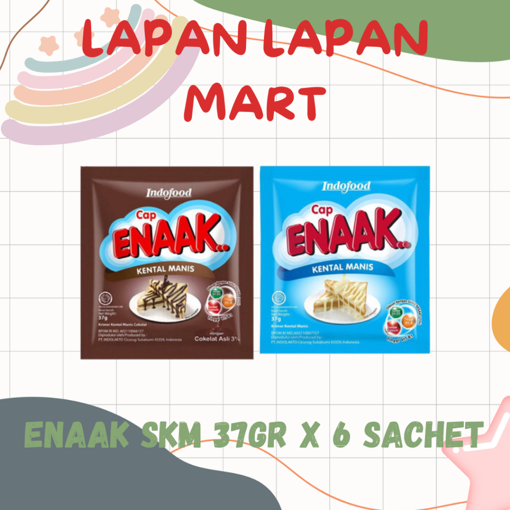 Jual Enaak SKM 37gr x 6 Sachet | Shopee Indonesia