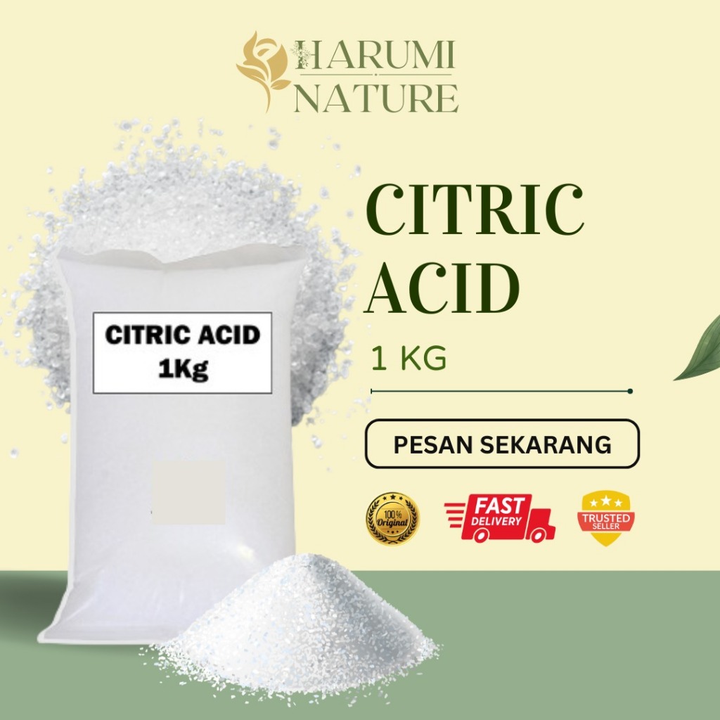 Jual Citric Acid Asam Sitrat Sitrun Food Grade | Shopee Indonesia