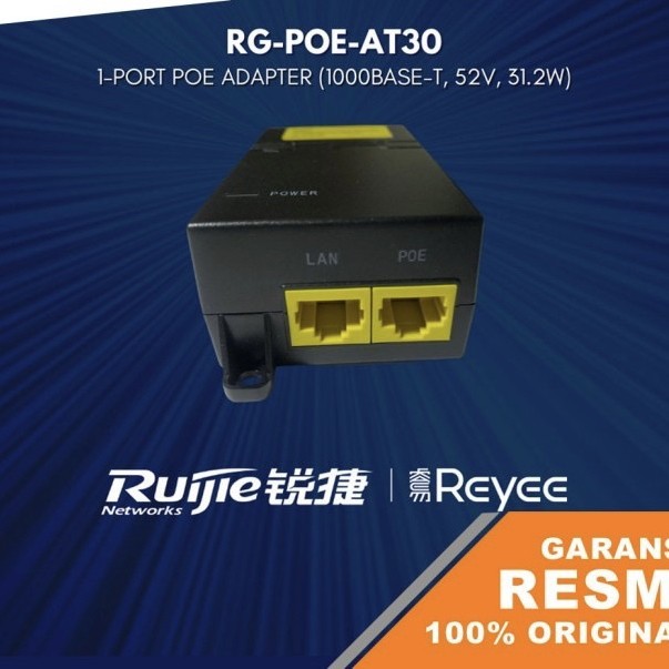 Jual RG-POE-AT30 Ruijie POE Adapter | Shopee Indonesia